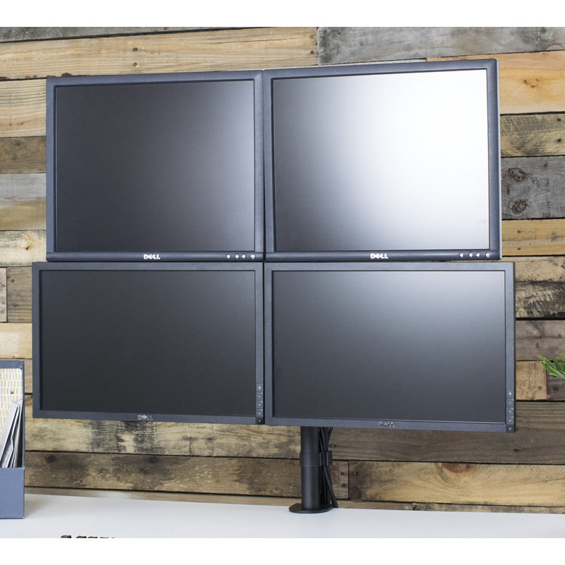 Vivo Quad Monitor Desk Mount & Reviews | Wayfair