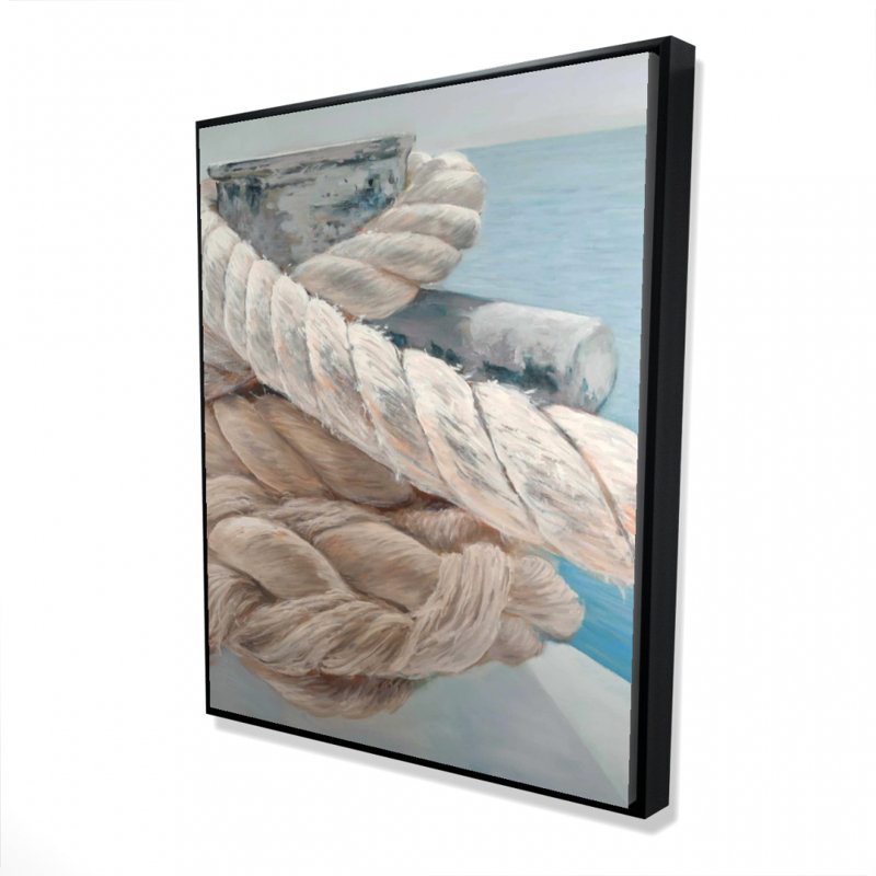 Begin Edition International Inc. " Tie-down Ropes Closeup " on Canvas ...