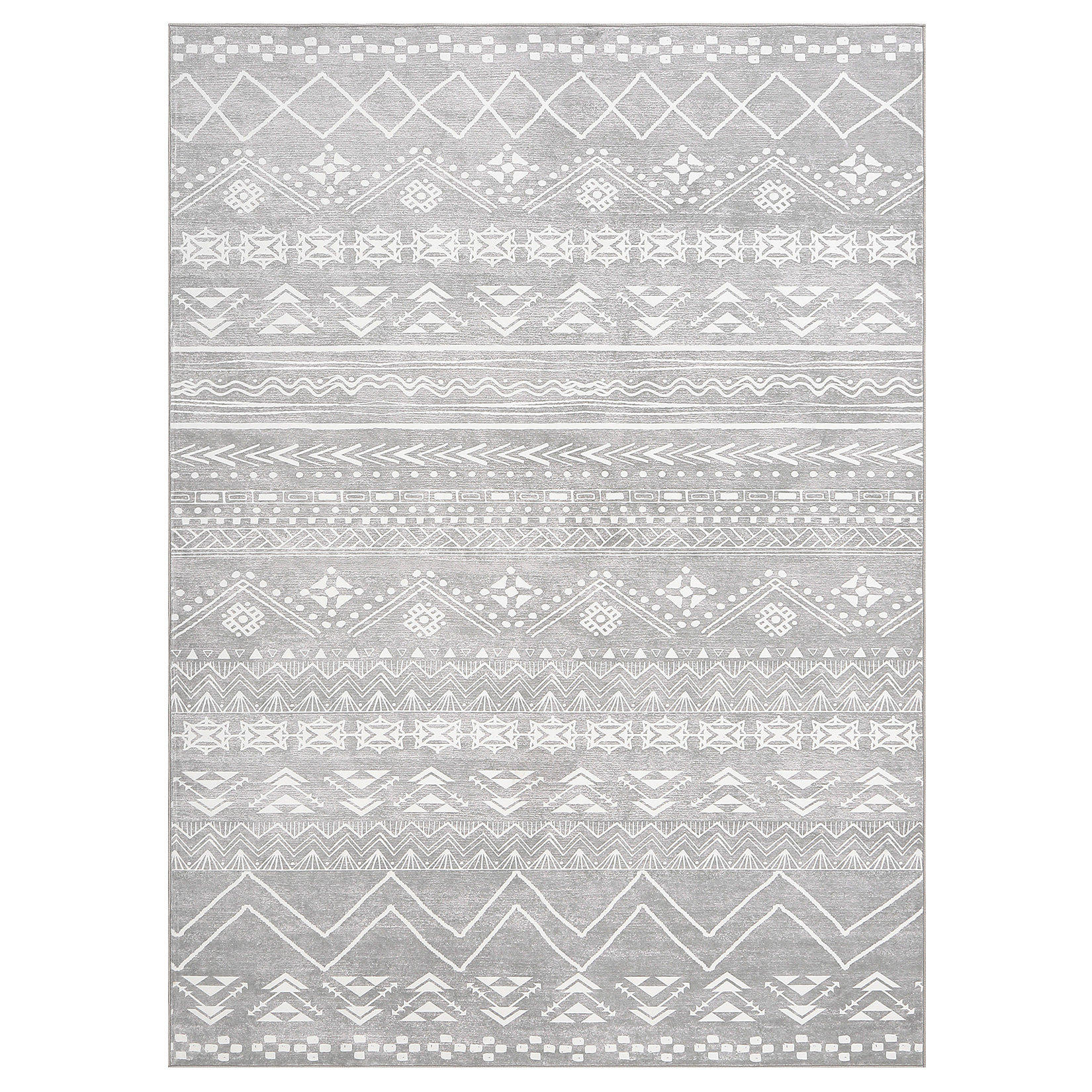 Union Rustic Large Washable Area Rug, Super Soft Ultra-Thin Boho Indoor ...