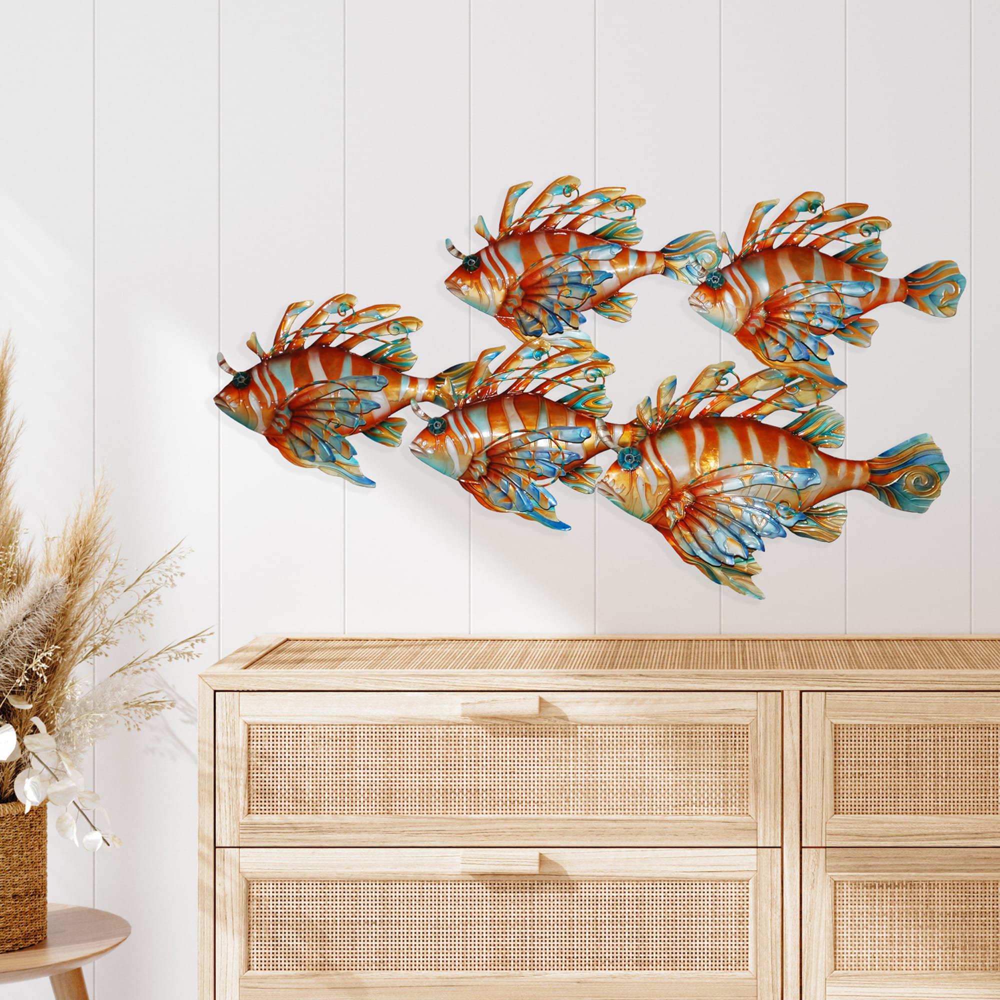Dovecove Handmade Coastal Animals Wall Decor on Metal - Wayfair Canada
