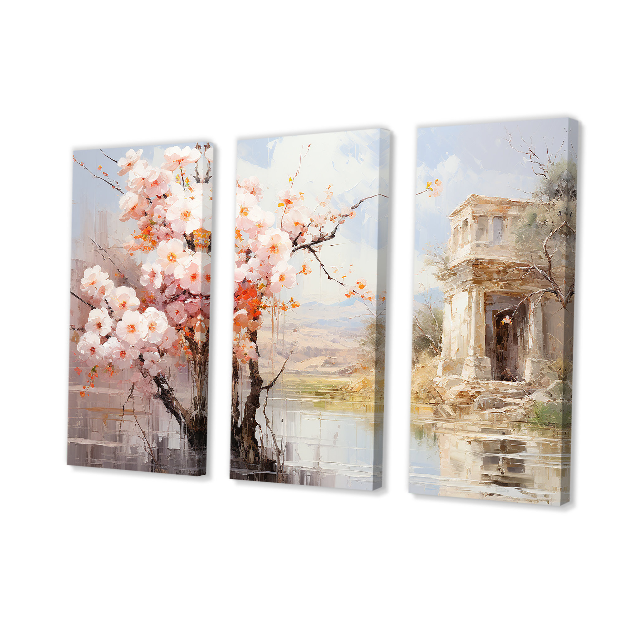 Lark Manor™ Springtime Roman Empire Landscape 2 - Italy Wall Art | Wayfair