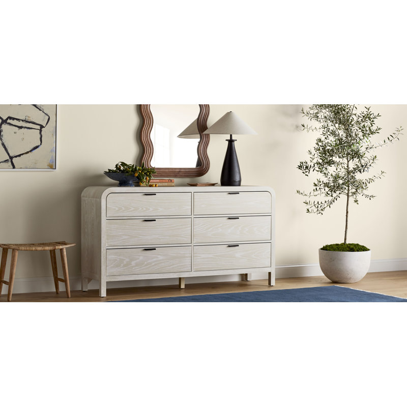 Joss & Main Essie 6 Drawer 68" W Dresser & Reviews | Wayfair