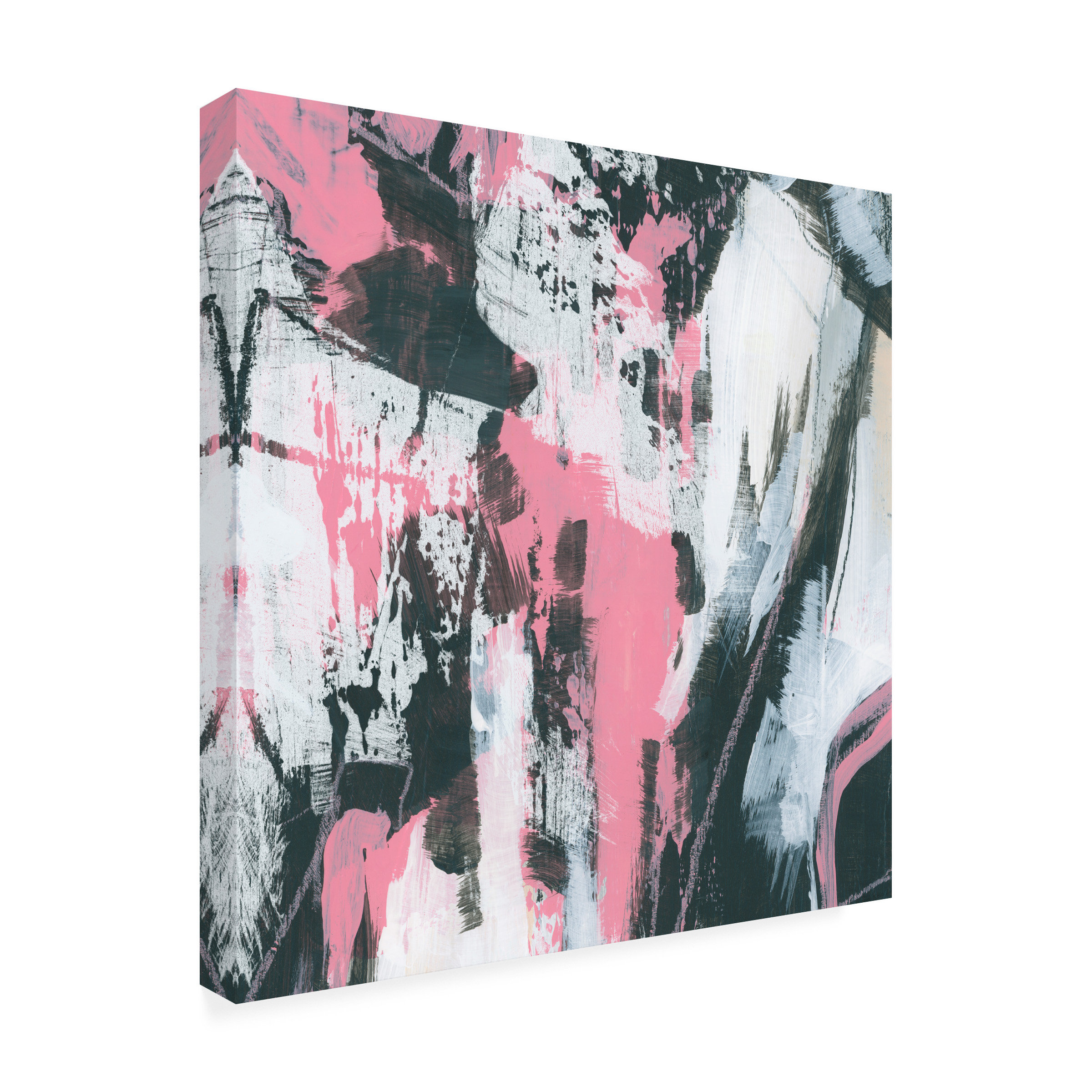 Wrought Studio™ June Erica Vess Graffiti Kiss II Canvas Art - Wayfair ...