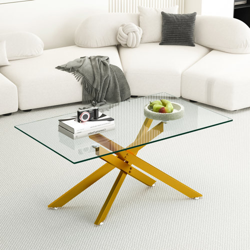 Gold Coffee Tables You'll Love | Wayfair