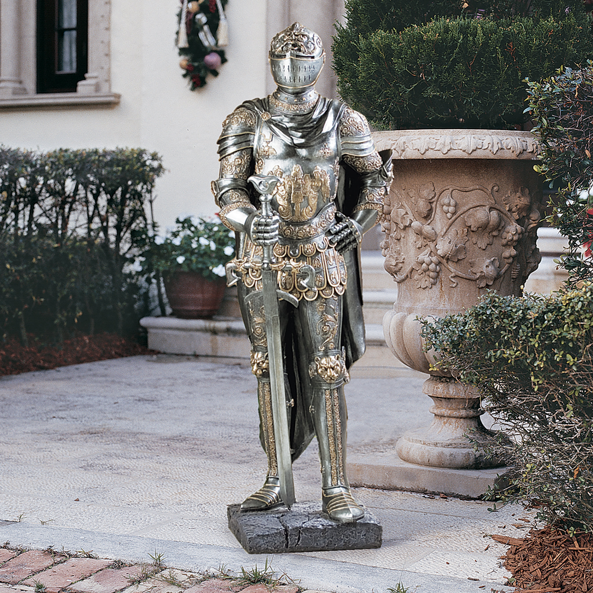 Astoria Grand The King's Guard Knight Replica Statue & Reviews | Wayfair