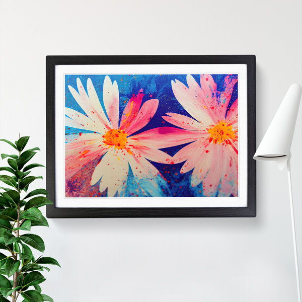 Marlow Home Co. Daisy Flower Splash Vol.1 Abstract - Single Picture ...