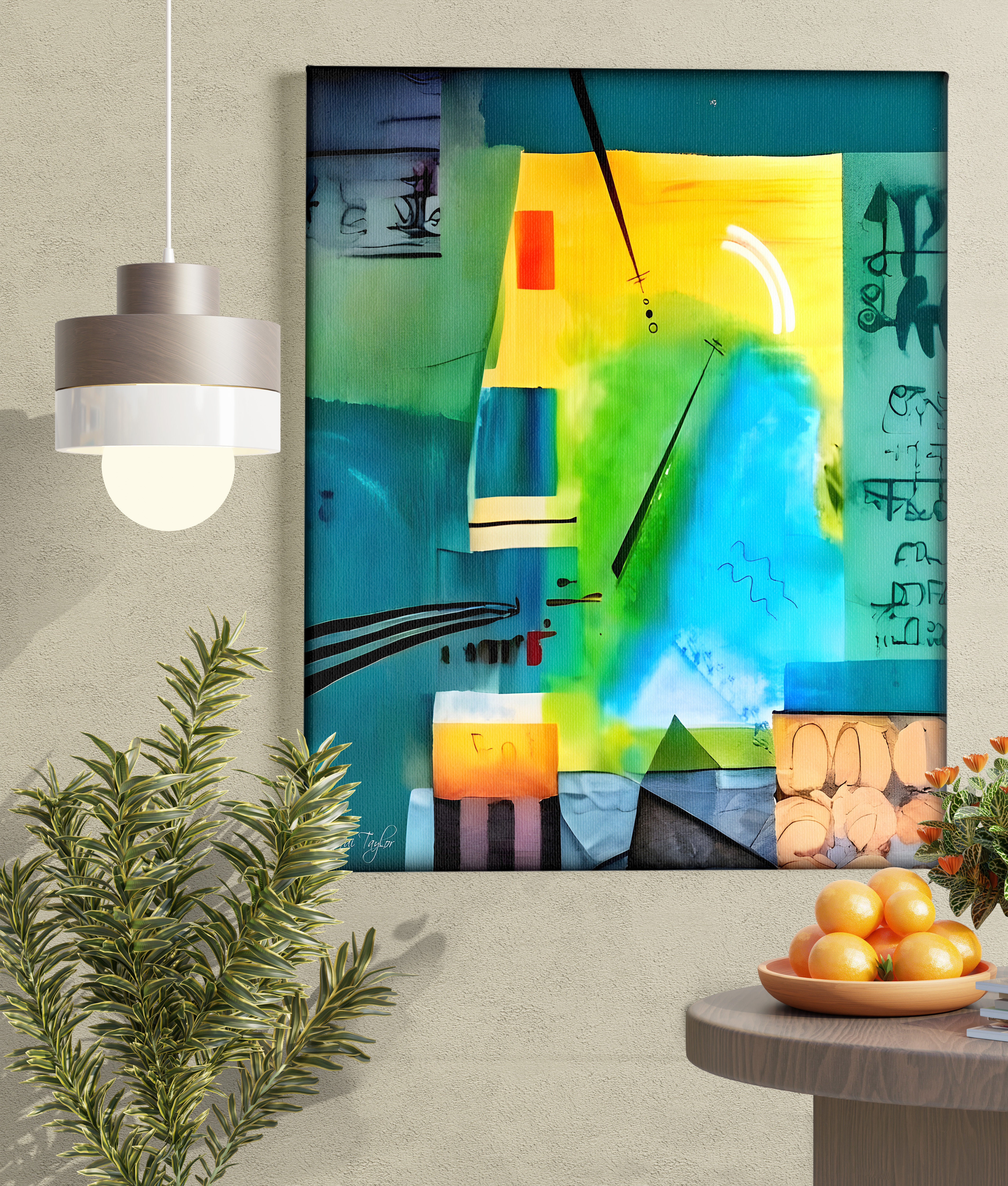 Wrought Studio™ Tempo Rubato Stolen Time Canvas Print | Wayfair