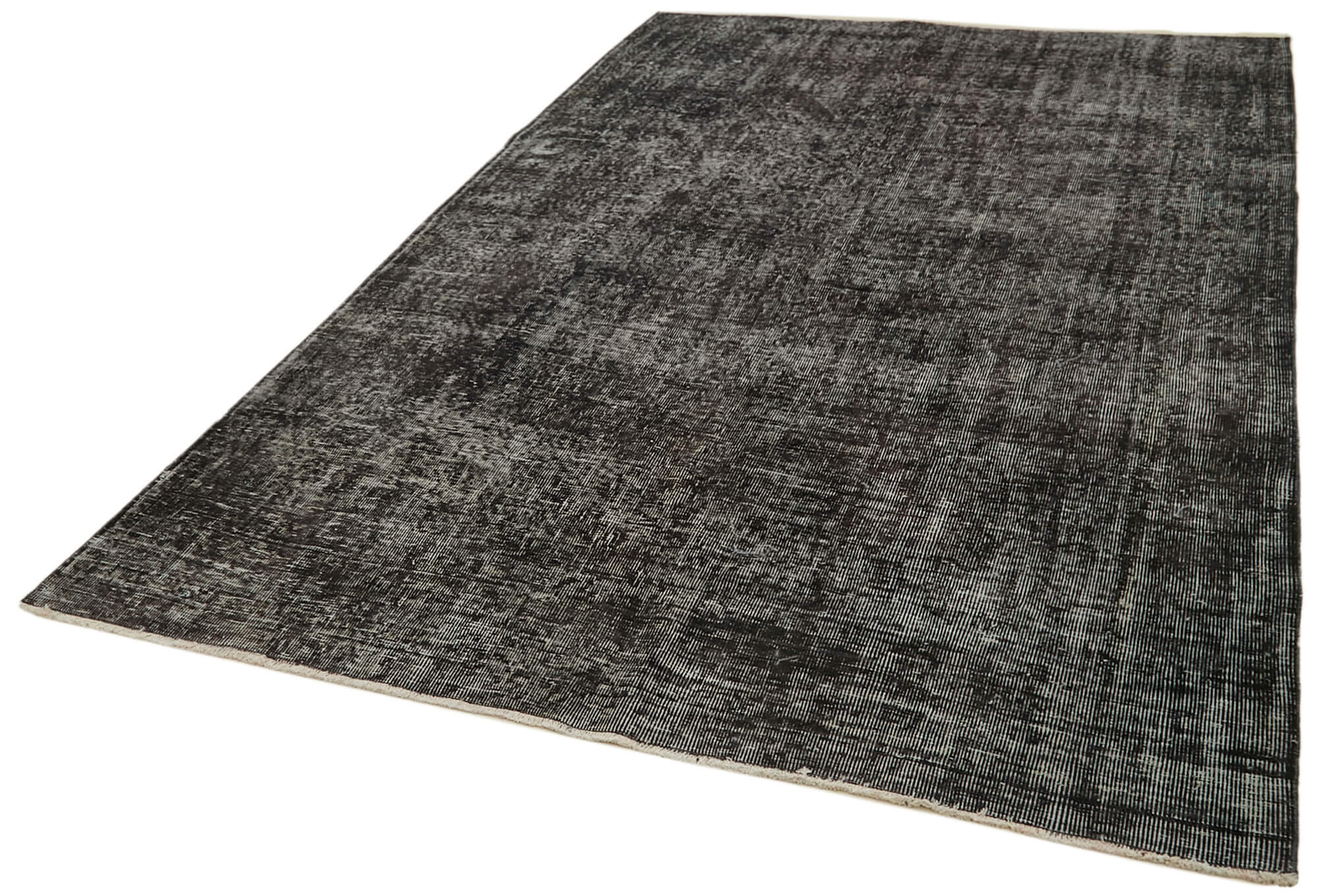 Williston Forge Hui Black Vintage Wool Handmade Area Rug | Wayfair