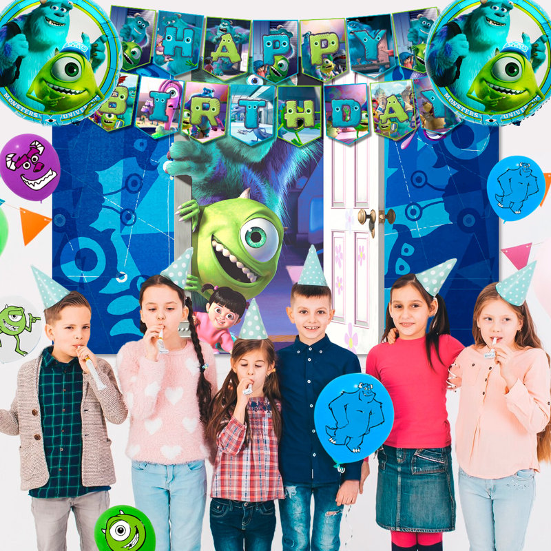 Breakwater Bay Monsters Inc Birthday Decorations | Wayfair