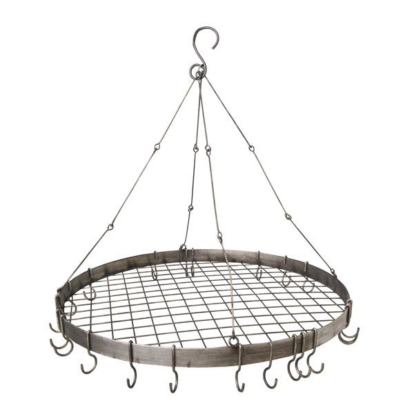 Brambly Cottage Metal Round Hanging Pot Rack | Wayfair.co.uk