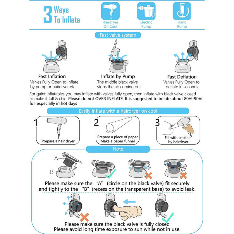 Priyet Rainbow Cloud Pool Inflatable Cooler, Drink Floating ...