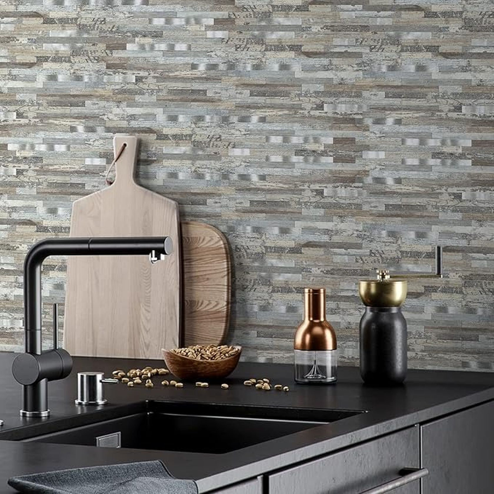 FashionSecretsLLC 10 Sheet Peel and Stick Backsplash Tile, Stick on ...