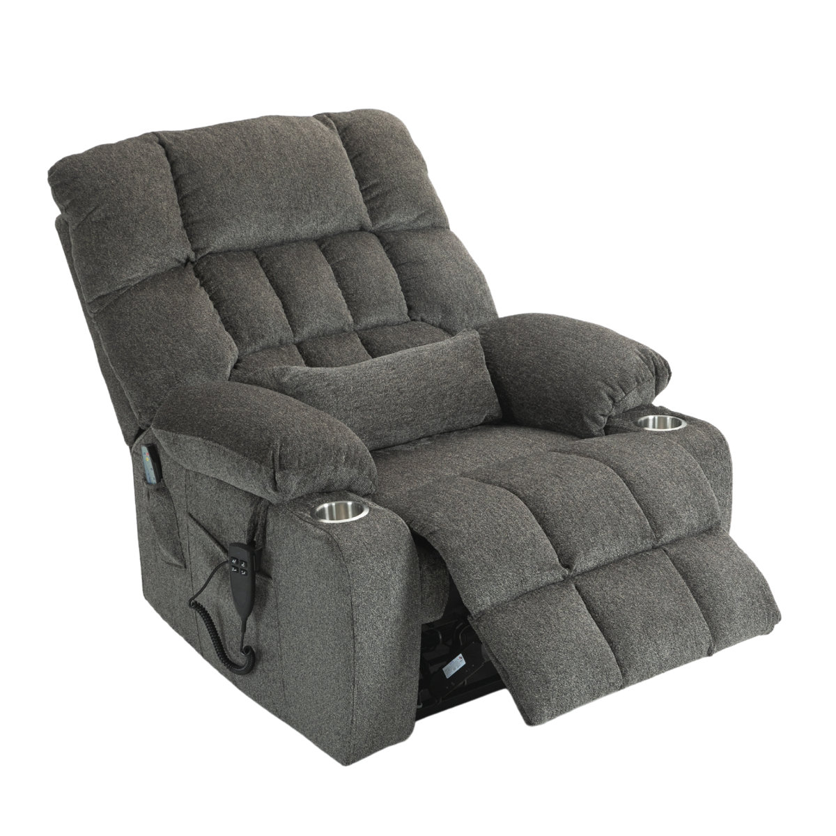 Latitude Run® Power Lift Recliner Chair Lay Flat Recliner Fully ...
