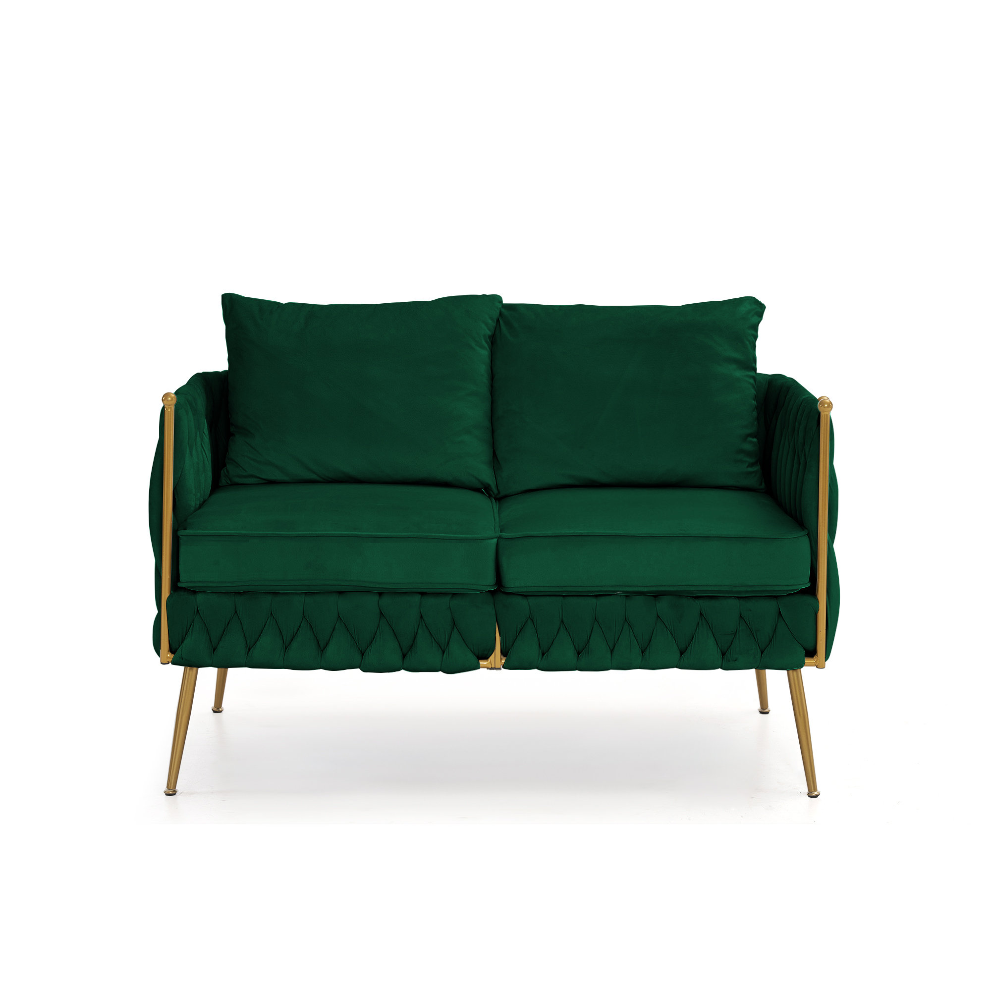 Everly Quinn Xayla 48" Upholstered Loveseat | Wayfair
