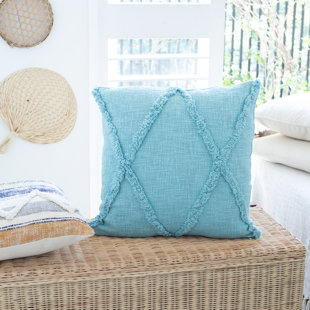 Blue Geometric Throw Pillows You'll Love | Wayfair