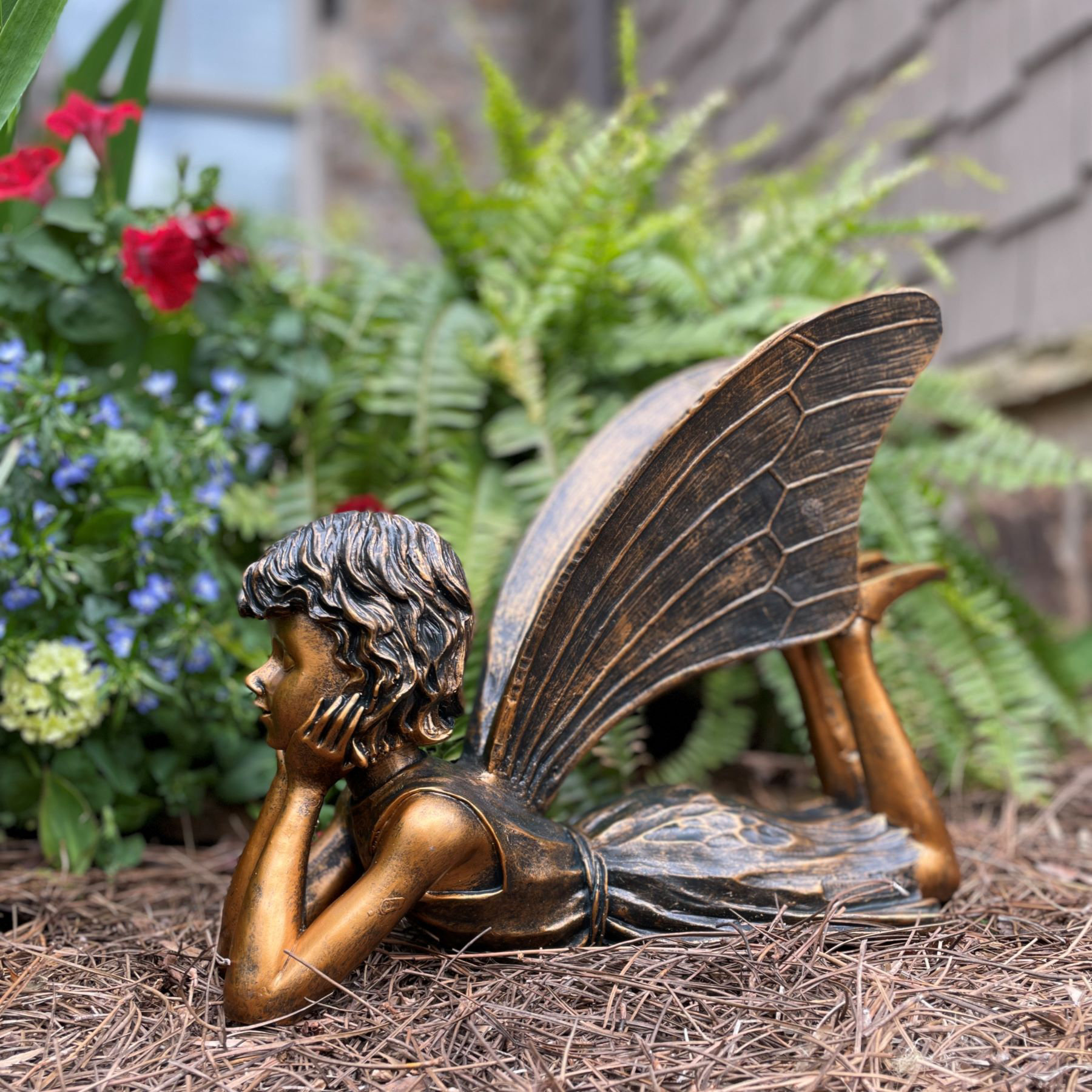 HomeStyles Suffolk Fairy Dreamer Garden Statue | Wayfair