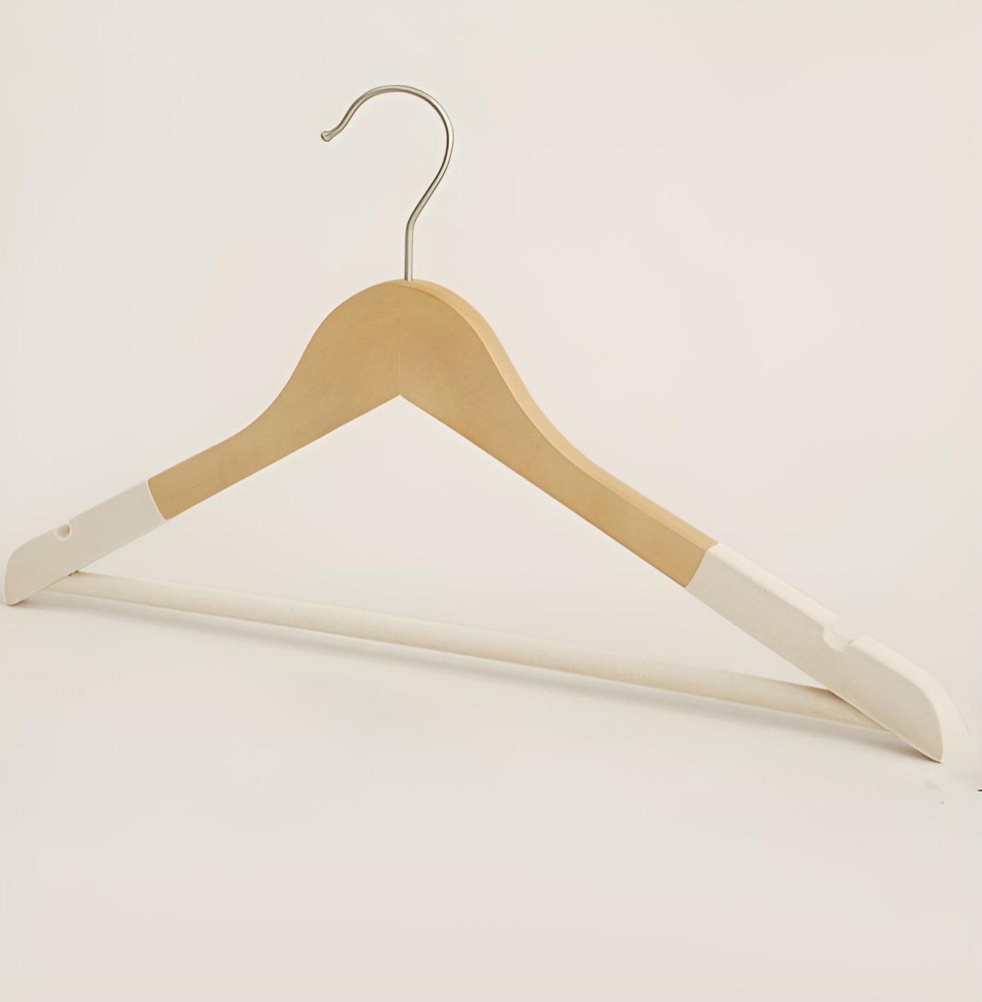 lingfan Flocked Hangers – Anti-Slip, Clothes Hangers For Space-Saving ...