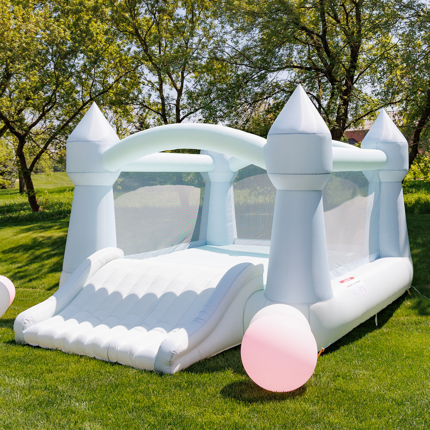 Bounceland Party Castle Daydreamer Mist Bounce House & Reviews ...