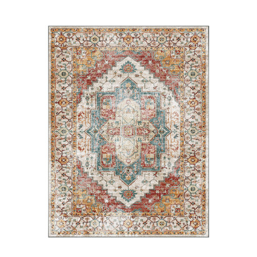 Orange & Teal Area Rugs You'll Love | Wayfair