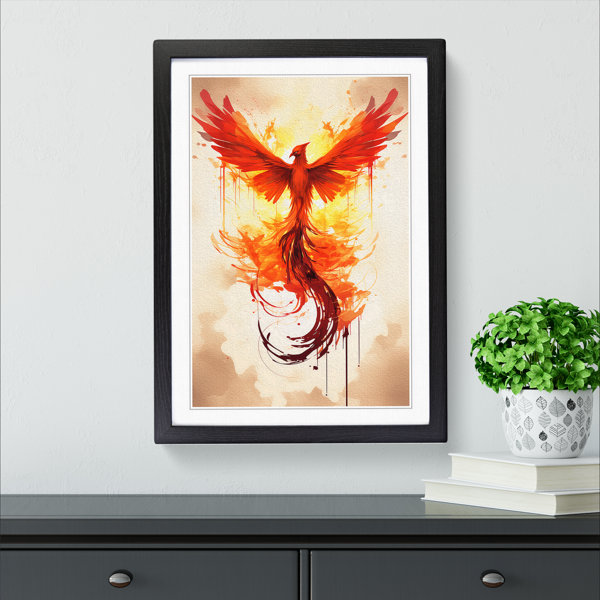 Marlow Home Co. Phoenix Minimalism No.2 - Single Picture Frame Art ...