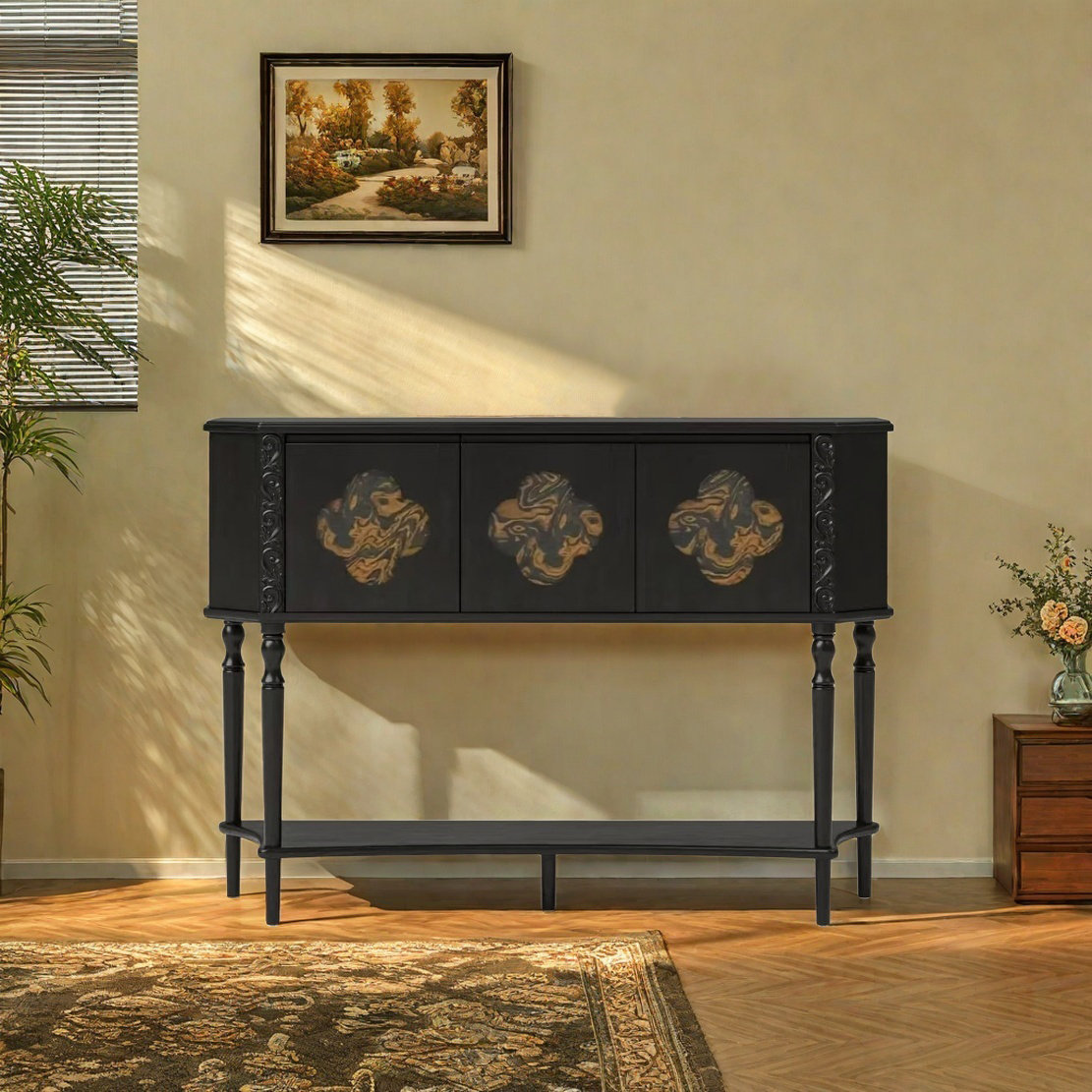 interanest Retro Multifunctional Console Table - Wayfair Canada