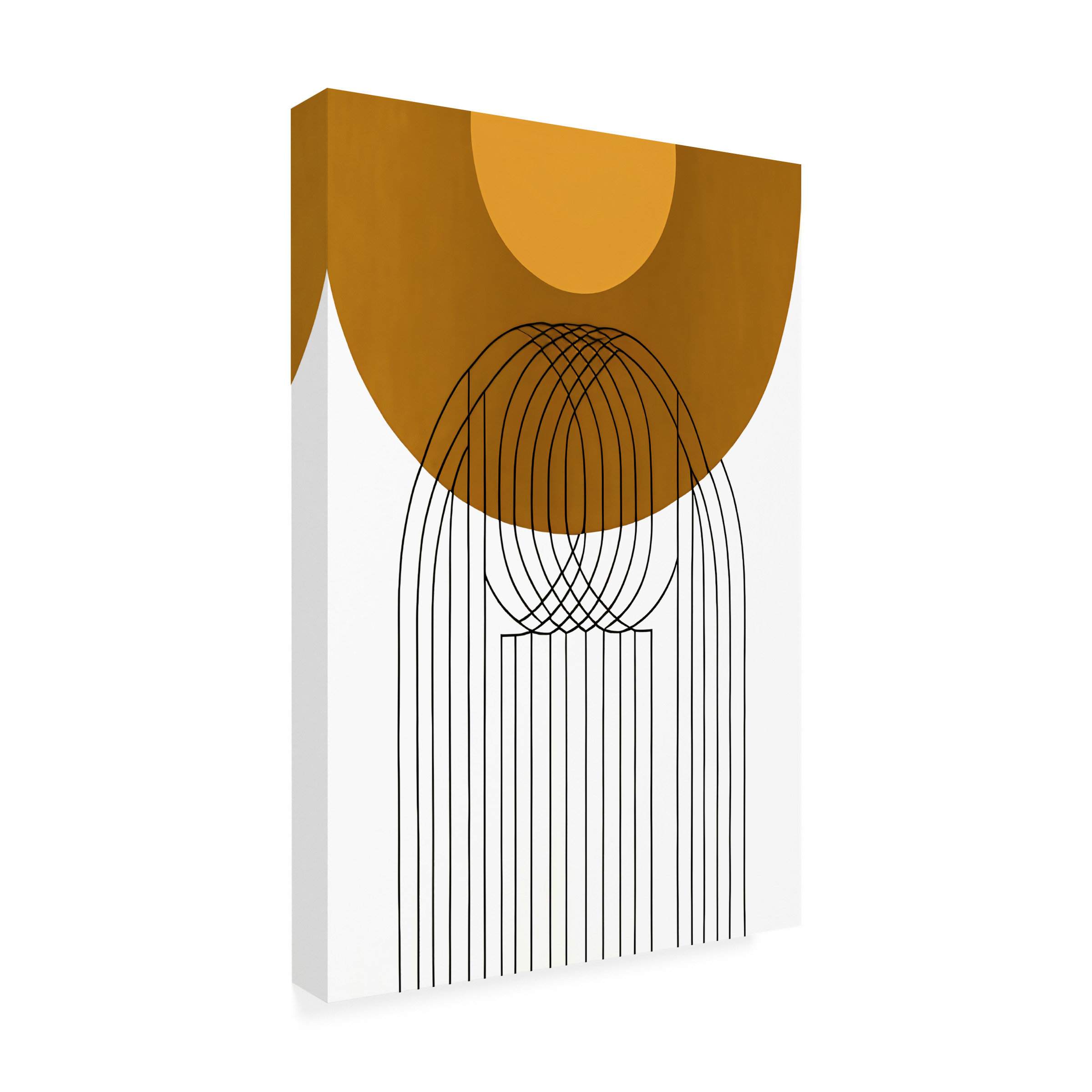 George Oliver Ray Heere Mid Century Abstract Painting 28 Canvas Art ...