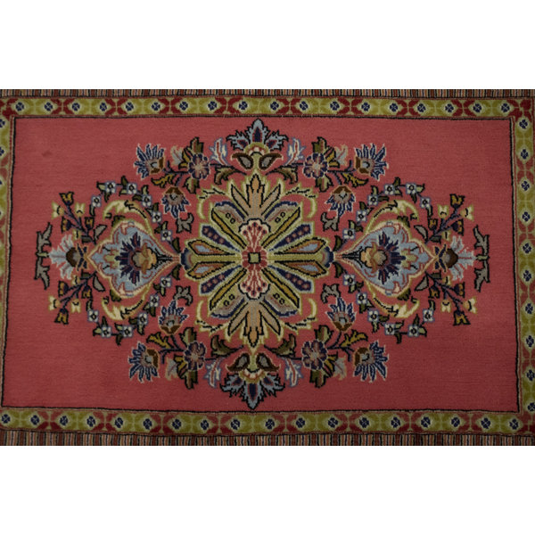 ADMINRUGS Rasaiah One-of-a-Kind Rectangle 3'3" X 2'2" 1980s Area Rug in ...