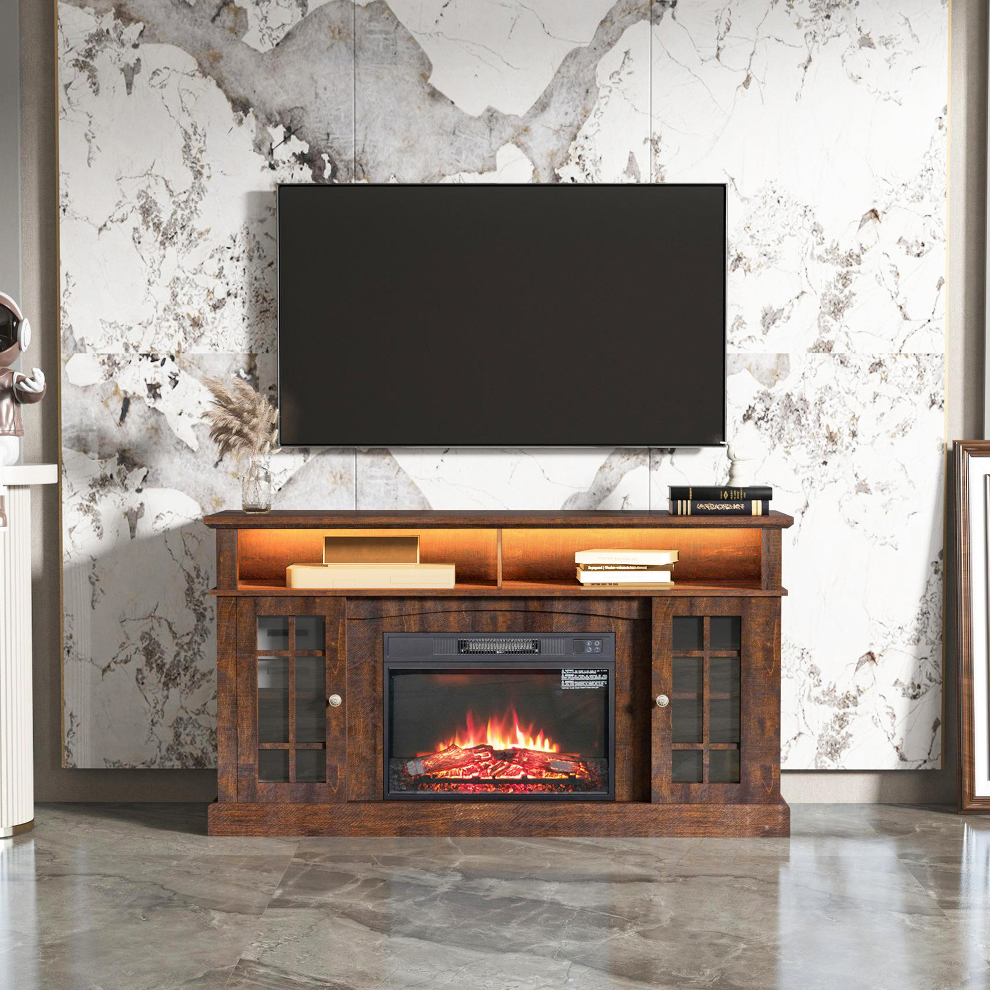 Lark Manor™ TV Stand,Media Console,Storage Cabinet,Entertainment Center ...