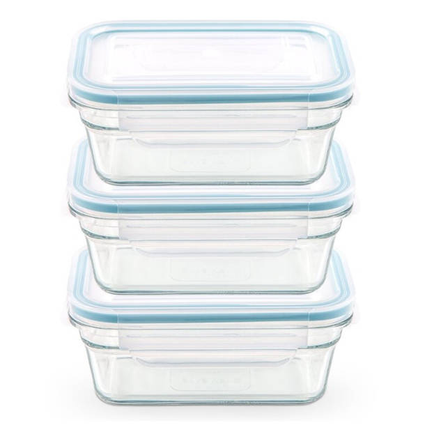 Glasslock 3 Container Food Storage Set & Reviews | Wayfair