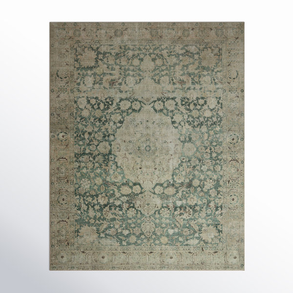 Magnolia Home By Joanna Gaines X Loloi Sinclair Machine Washable Jade ...