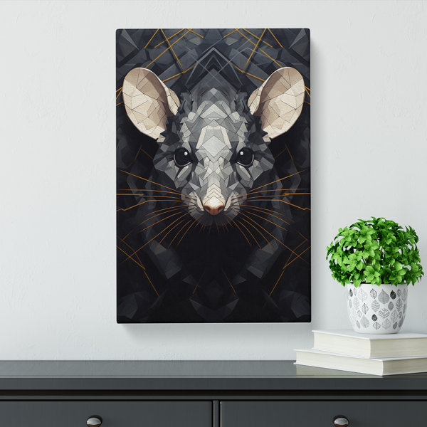 Happy Larry Rat Rat Rat Geometric Art No.2 | Wayfair.co.uk