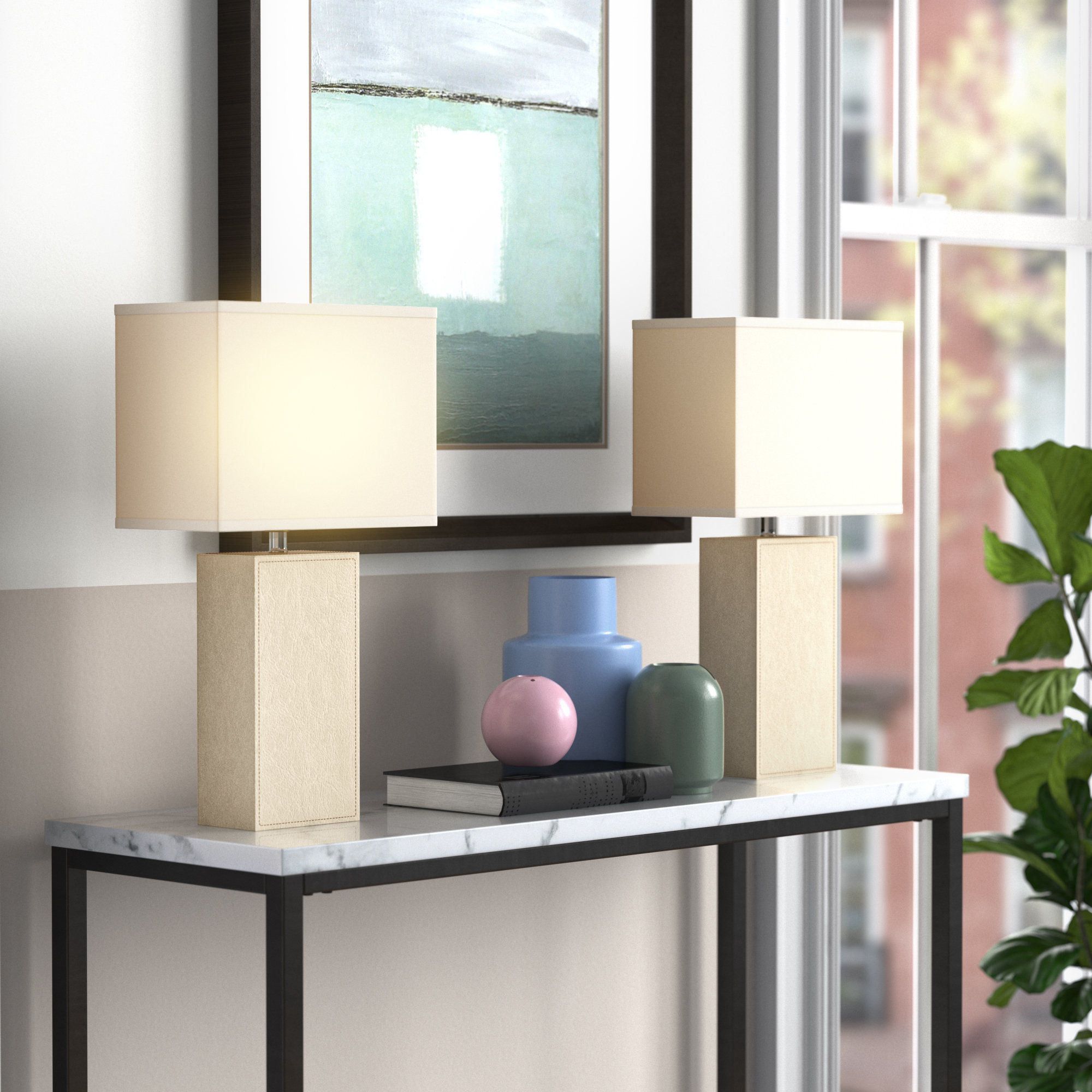 Mercury Row® Groover 21.25" Table Lamp | Wayfair