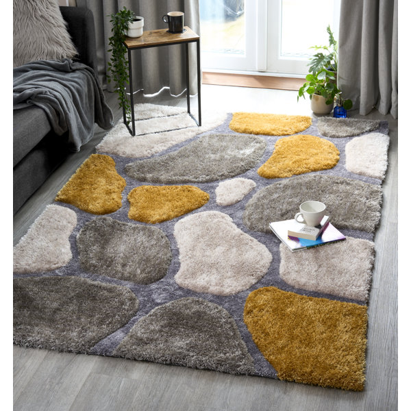 Bravich 3D Hawaii Abstract Hand Woven Hand Tufted Area Rug | Wayfair.co.uk