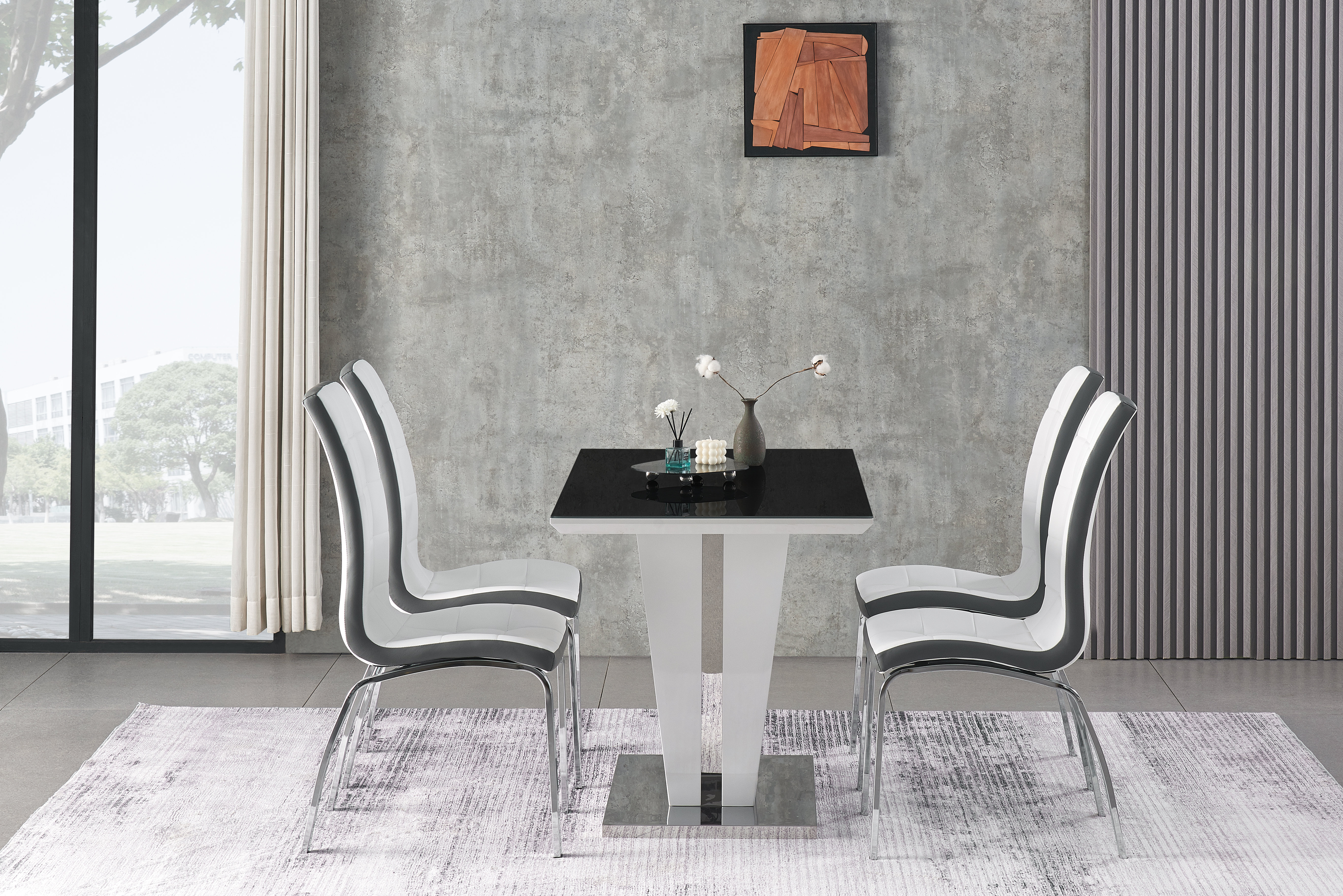 Metro Lane Chalen 4 - Person Dining Set | Wayfair.ie