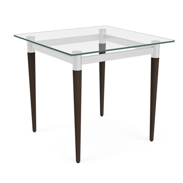 Lesro Siena Lounge Reception End Table - Glass Top - Wayfair Canada