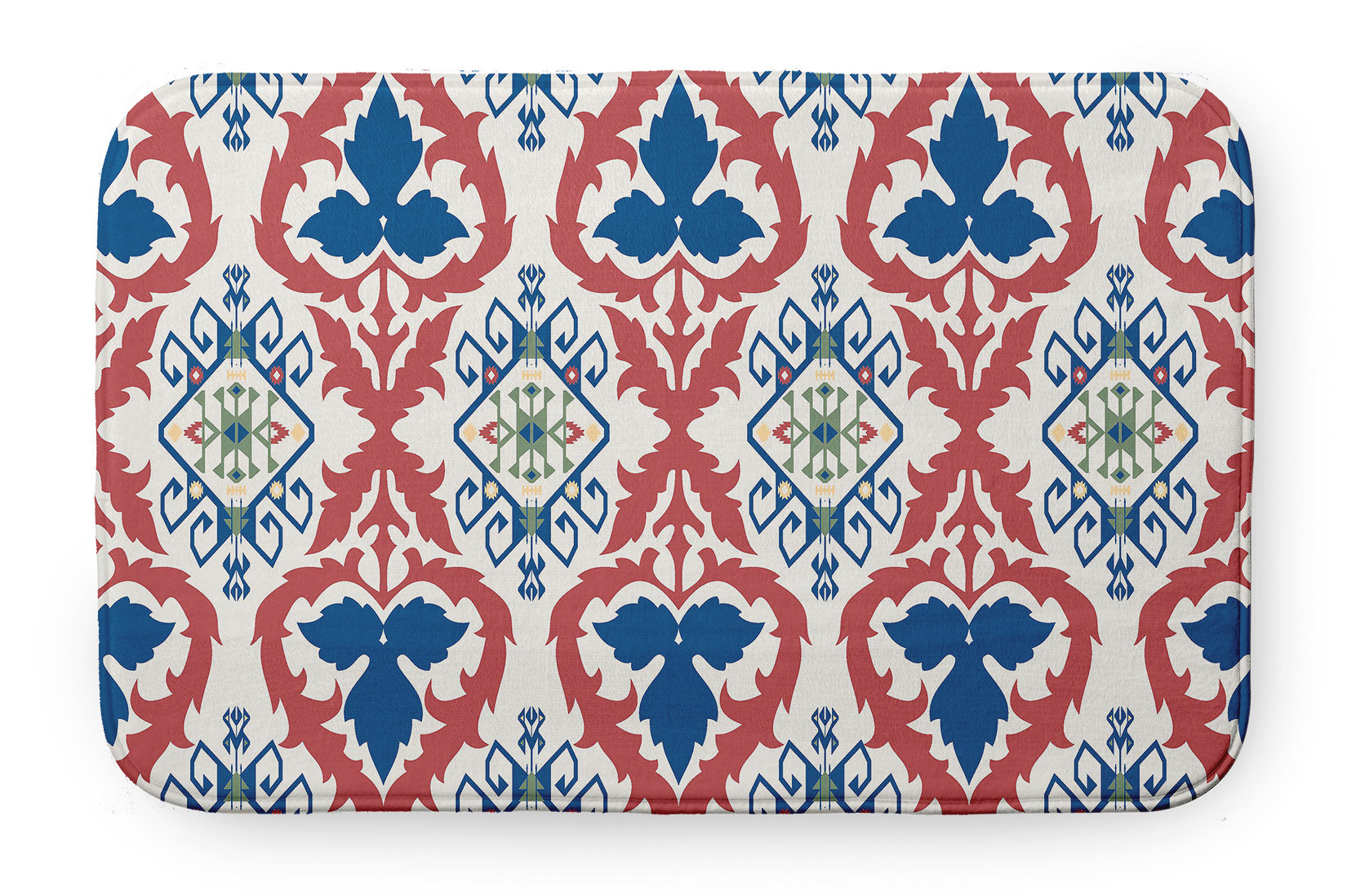 East Urban Home Happy Hippy Bath Mat | Wayfair