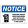 SignMission OSHA Notice - Conserve Energy Keep Ventilation Sign With ...