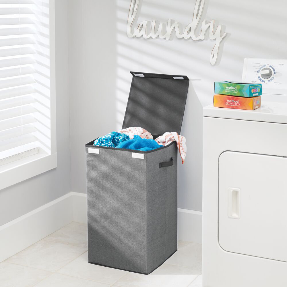 mDesign Large Single Laundry Hamper Basket | Wayfair