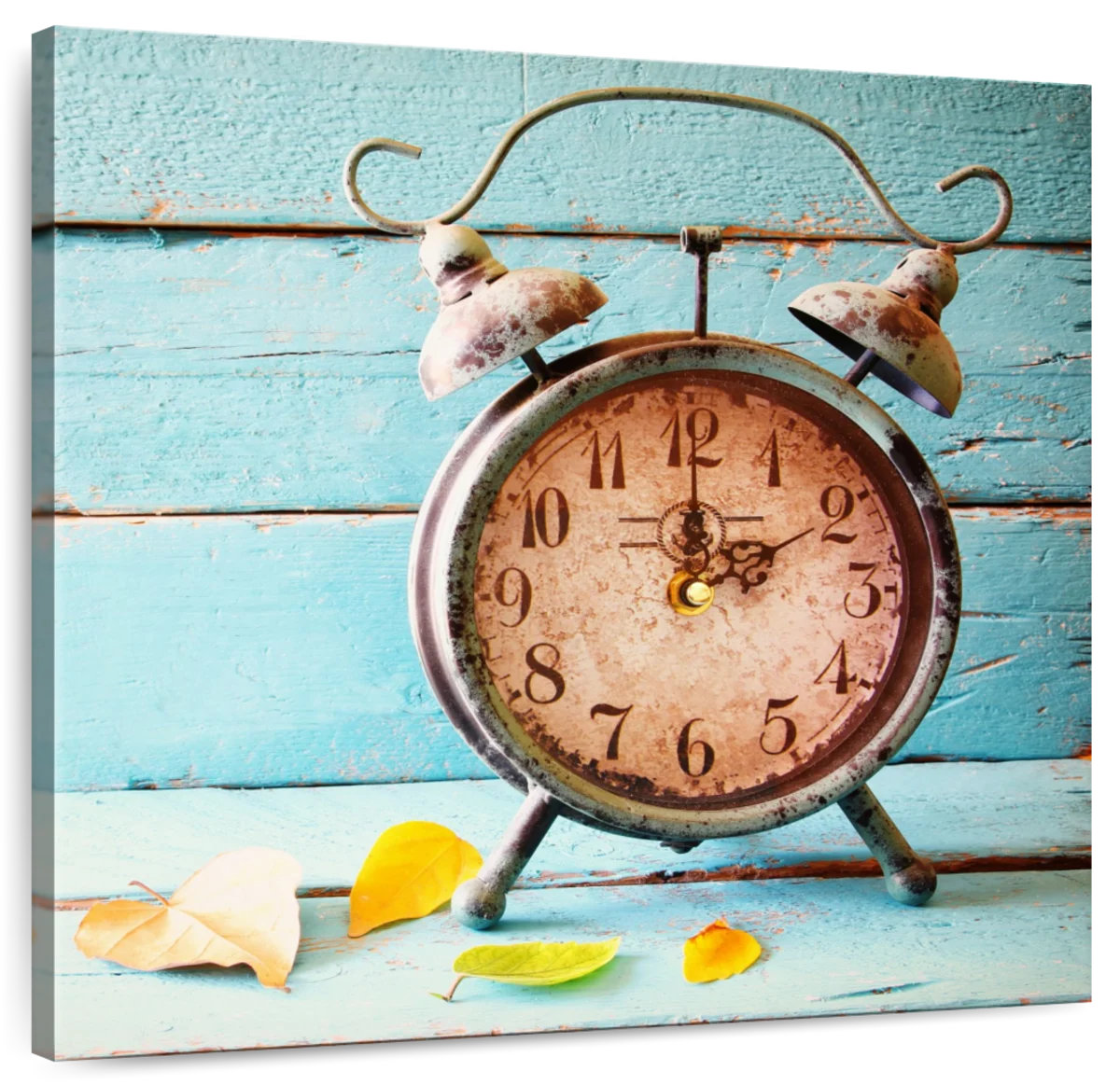 Bungalow Rose Kerner Rustic Old Alarm Clock | Wayfair