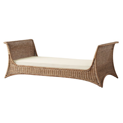 Dovetail Furniture Romy Upholstered Daybed, Beige | Perigold