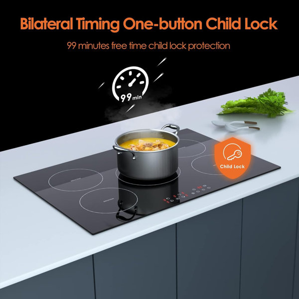 Davivy 30 Inch 5 Burners Induction Cooktop | Wayfair