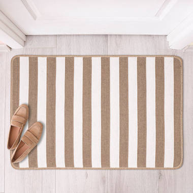 Ebern Designs Cniya Cotton Machine Washable Rug | Wayfair