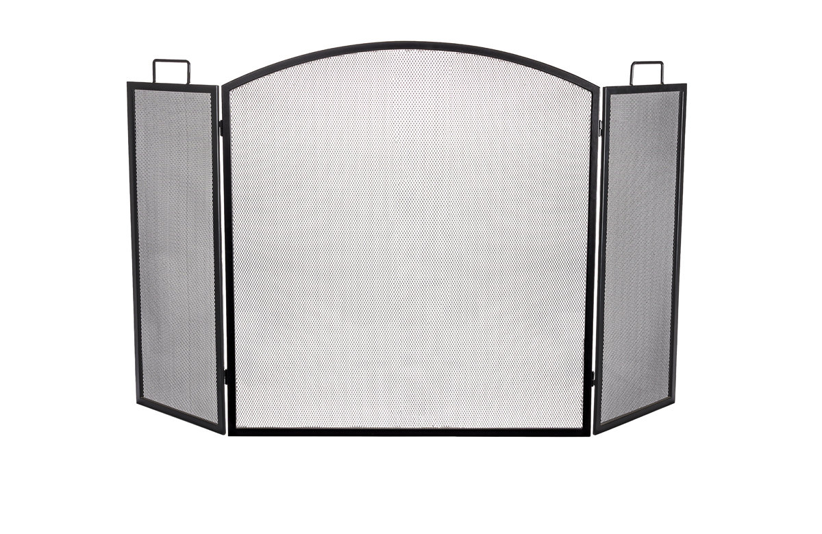 Wildon Home® 3 fold black arch top screen | Wayfair