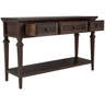 Alcott Hill® Classic Console With Shelf Storage - Solid Wood & , Retro ...