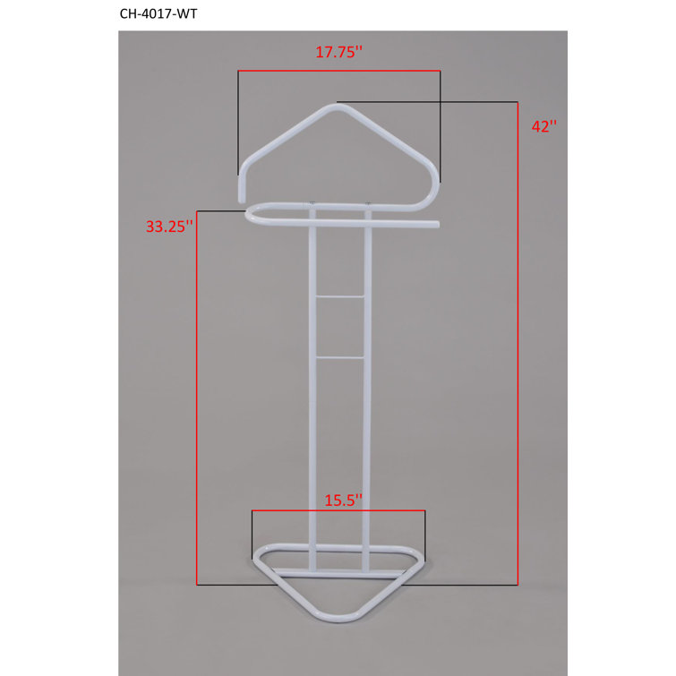 Ebern Designs Anshveer Metal Freestanding Valet Stand & Reviews ...