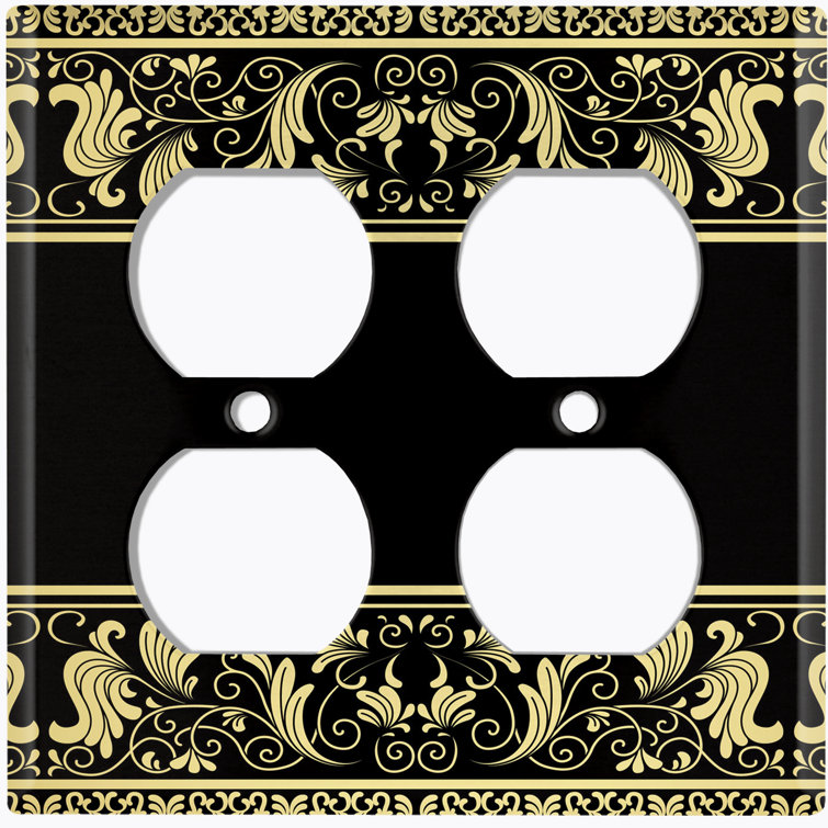WorldAcc 2-Gang Duplex Outlet Wall Plate - Wayfair Canada