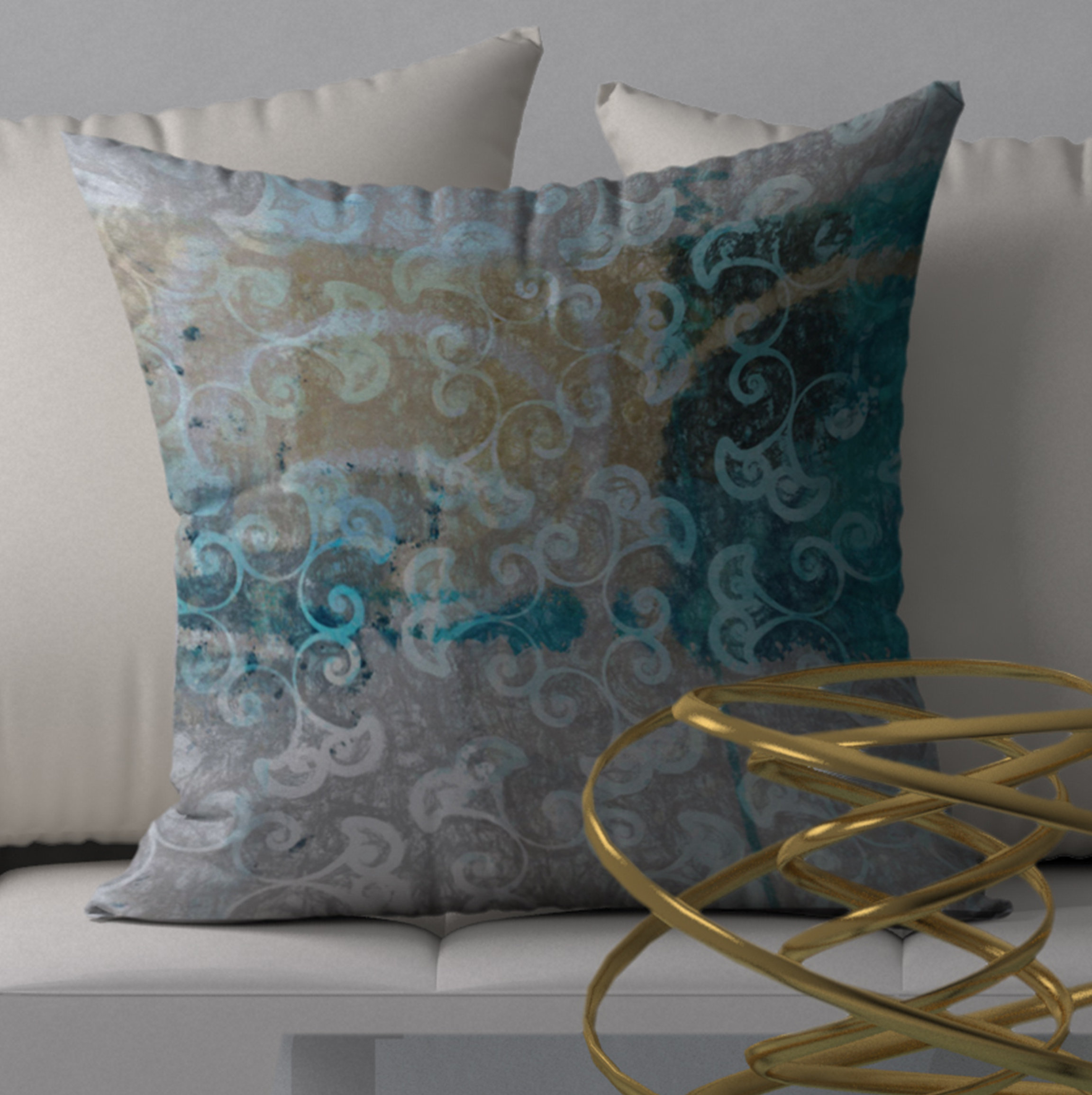LeRoi Products Freshness Paradise Square Pillow Cover & Insert | Wayfair