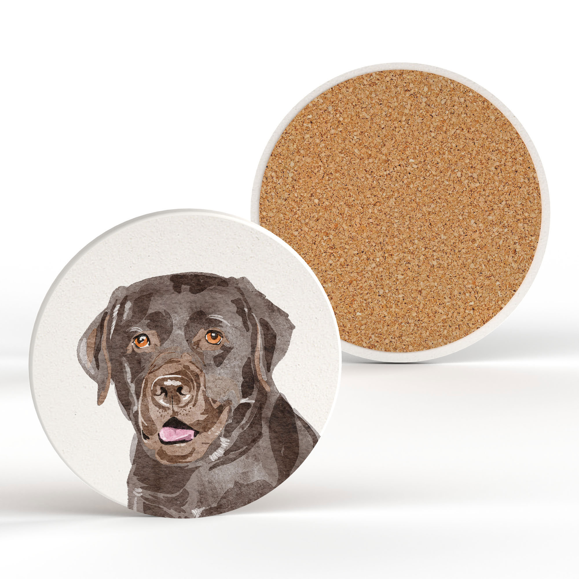 Lark Manor LABRADOR CERAMIC ROUND COASTER | Wayfair.co.uk