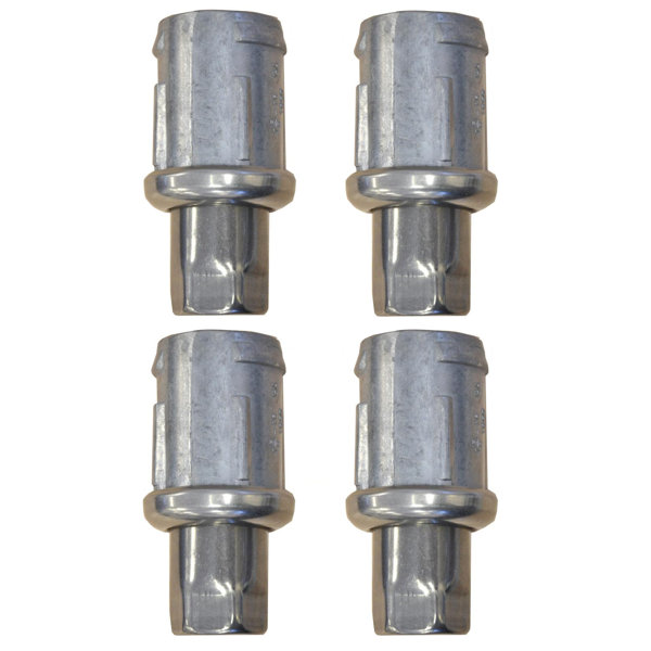 Amgood Stainless Steel Adjustable Bullet Feet for 1-5/8" O.D Tubing ...