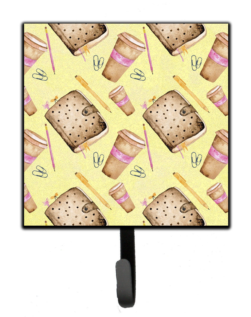 Winston Porter Sung Coffee and Journal Wall Key Organizer with Key ...